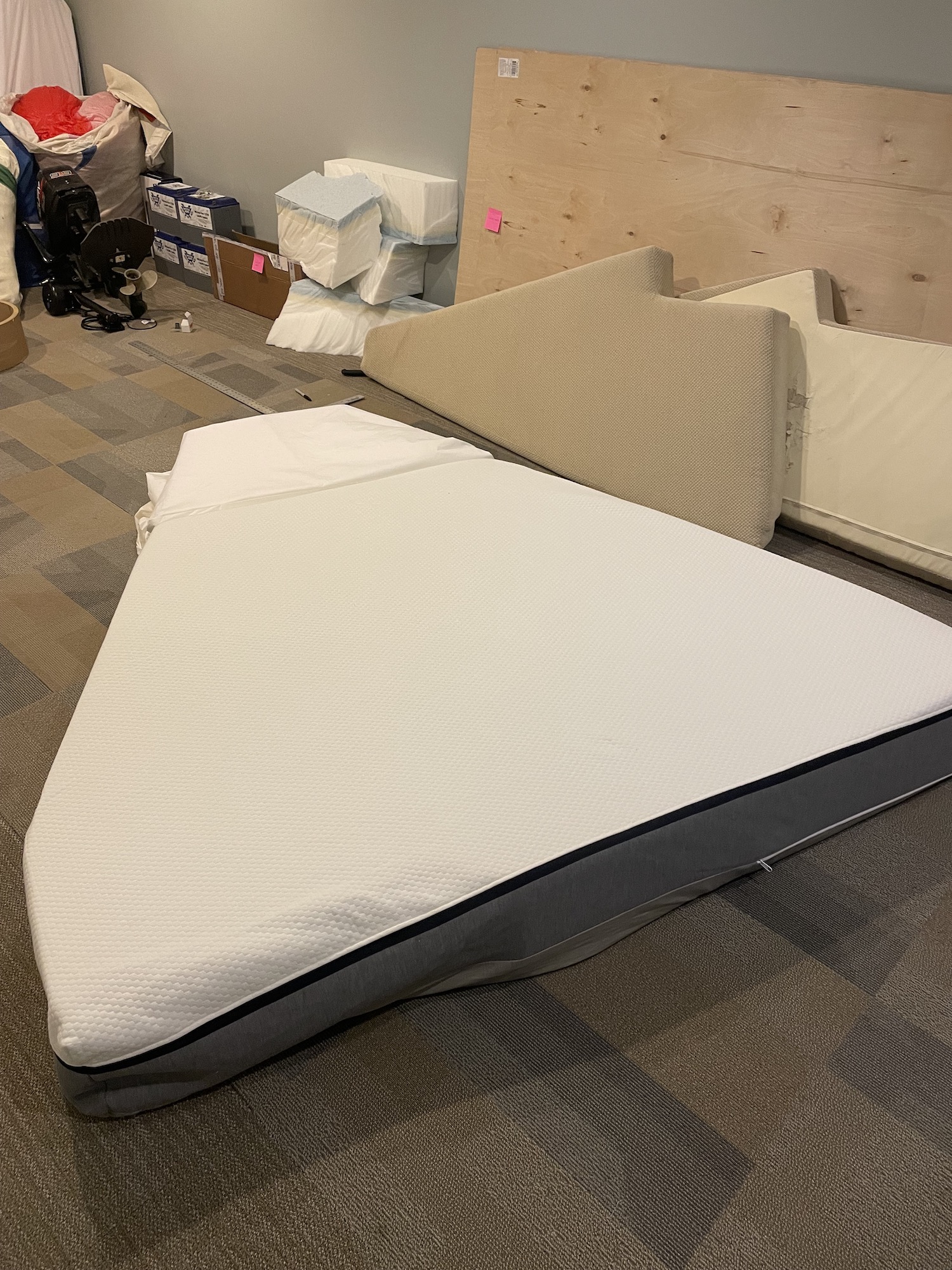 DIY Boat V-berth Mattress: Step by step guide - Gerbers UnderWay