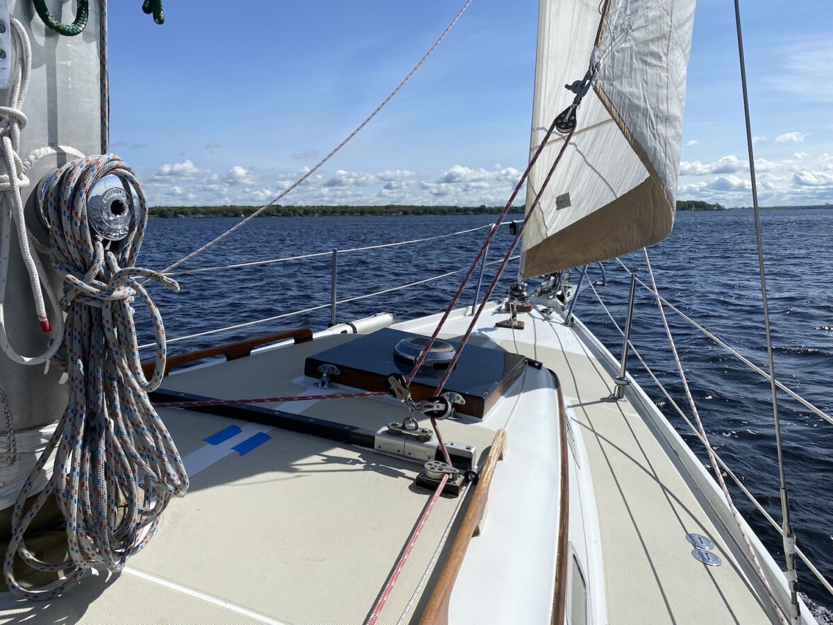 How We Added a Self-tacking Staysail to our Sailboat - Gerbers UnderWay